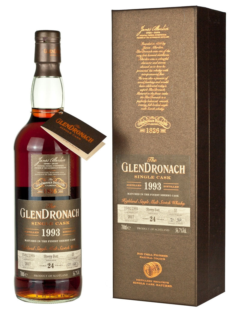 Glendronach 24 Year Old 1993 Batch 16 - The Whisky Barrel