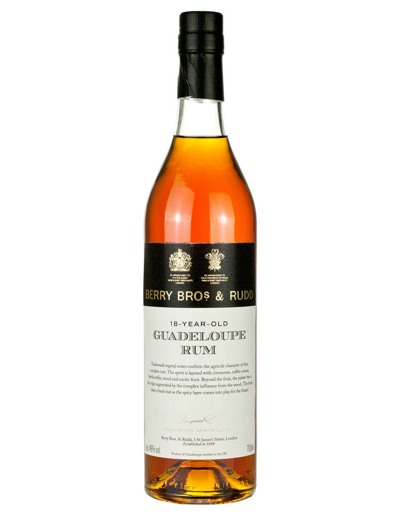 Mystery Rum Guadeloupe 18 Year Old 1998 Berry Bros - The Whisky Barrel